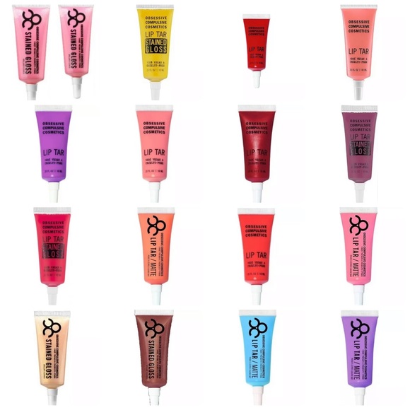 Obsessive Compulsive Cosmetics | Makeup | Occ 7 Full Size Lip Tar Set ...